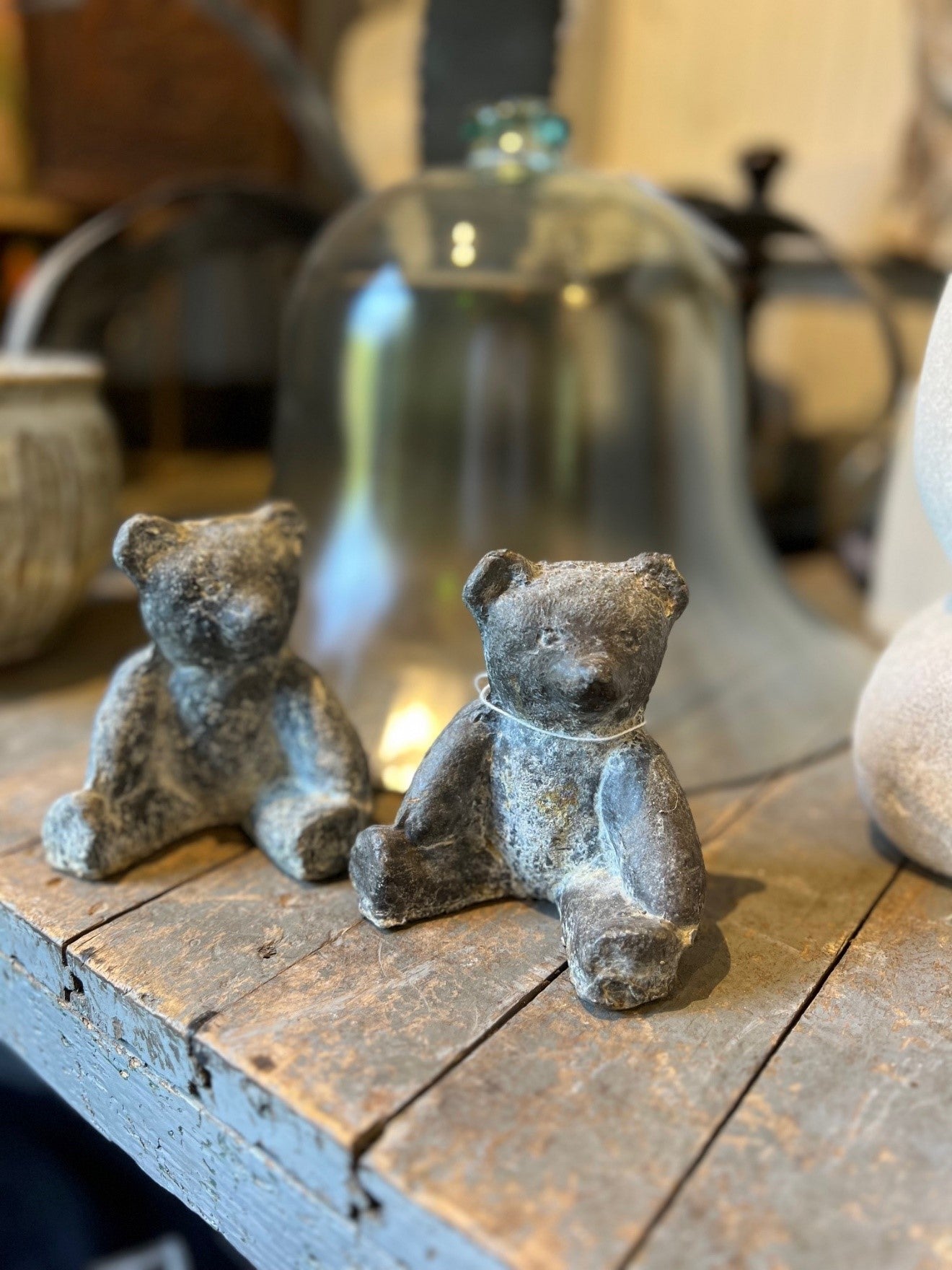 Lead Bear Pair – Hortus by Craig Bergmann